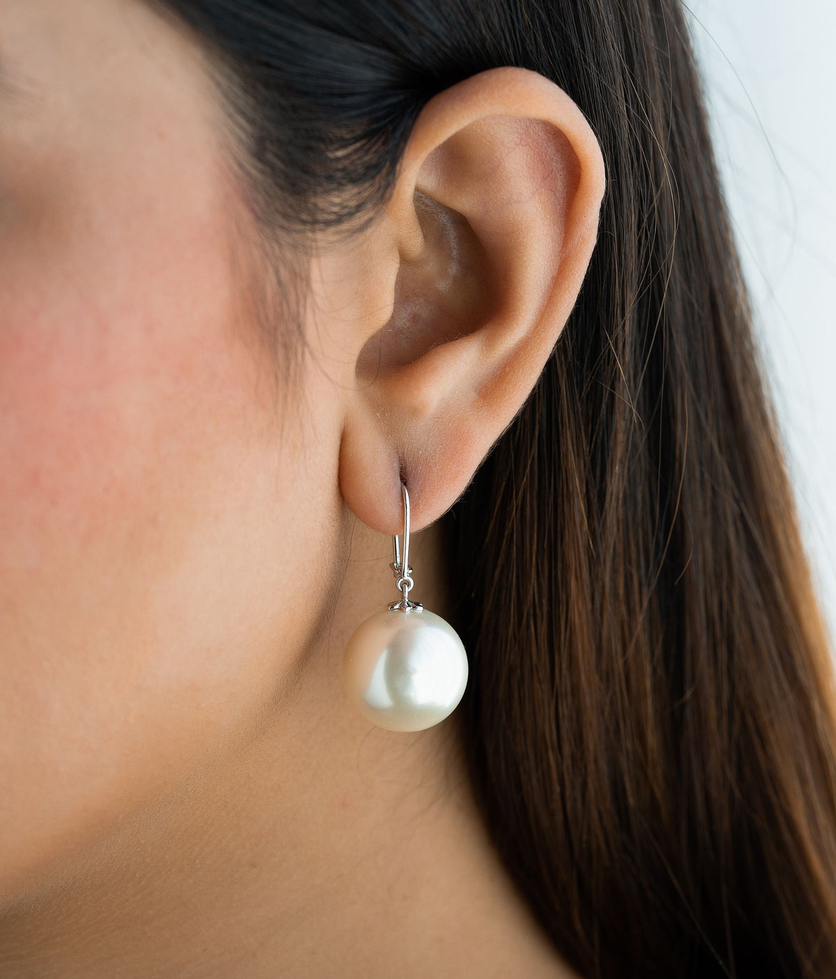 Victoria Pearl Earrings - R Narayan Jewellers