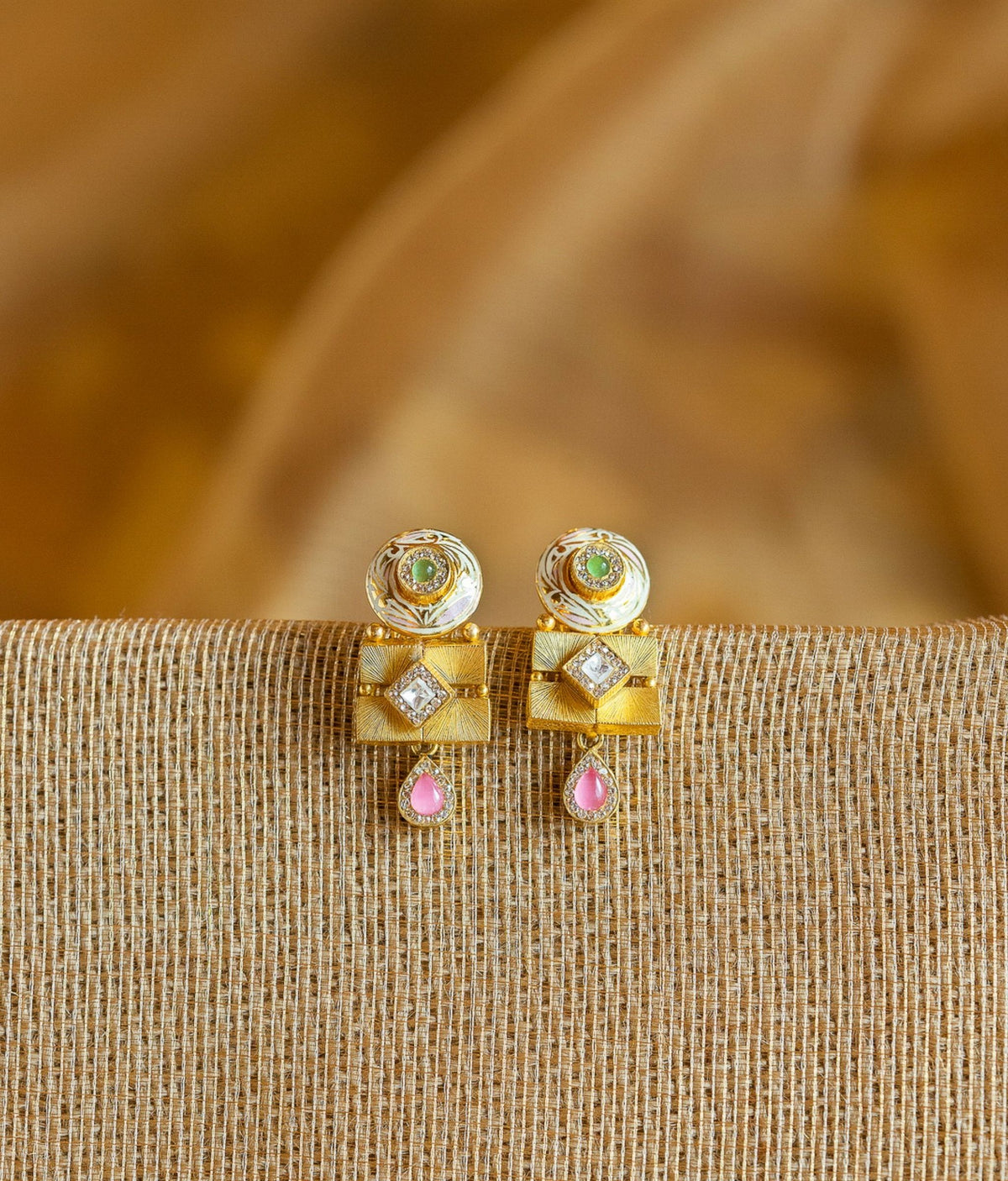 Kumud 22K Gold Jadau Choker Set - R Narayan Jewellers | R Narayan Jewellers